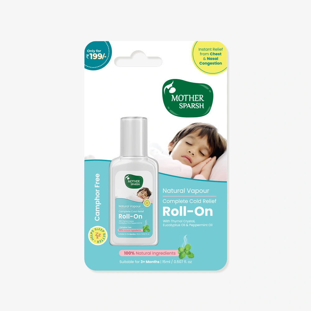 Natural Cold Relief Roll-On for Nasal Congestion | Safe & Natural